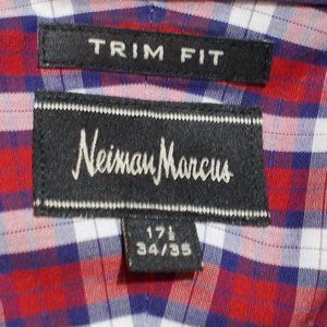 Neiman Marcus | Shirts | Neiman Marcus Shirt Wrinkle Free Size Xl 7 12 ...